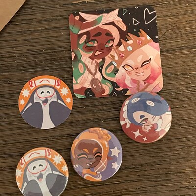 Sakura Squid Sisters Stickers - Etsy