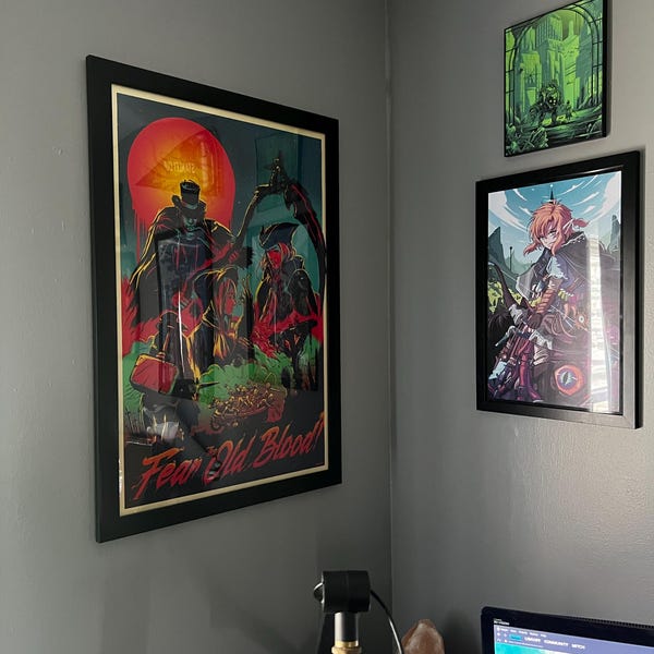 GEHRMAN the FIRST HUNTER Video Game Art Poster, Gaming Poster, Prints ...