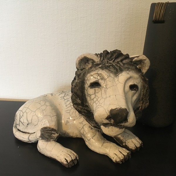 Céramic Raku the Tiger - Etsy