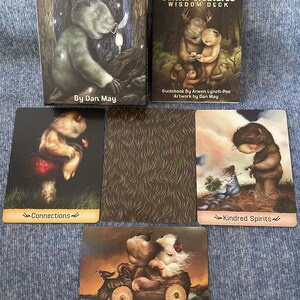 GENTLE CREATURES Wisdom Oracle DECK Cards & Guidebook by Dan - Etsy