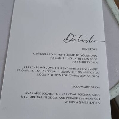 Evening Reception Invitations Elegant Wedding Invite, Evening ...