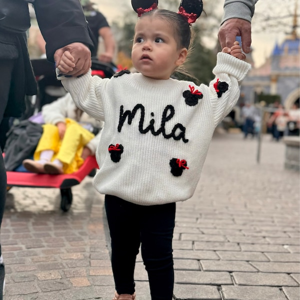 Embroidered NFL Baby Name Sweater- Personalized & Hand Embroidered. - Etsy