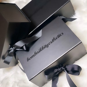 Gift Box With Logo, Custom Gift Box, Your Logo Here, Gift for Boss ...