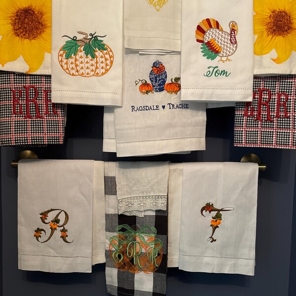 Cardinal Red Toile Holiday Wreath Sash for Front Door, Custom Monogram ...