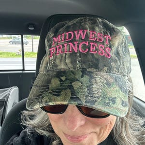 Midwest Princess-mossy Oak Camo-vintage-trucker-dad Hat-unstructured - Etsy