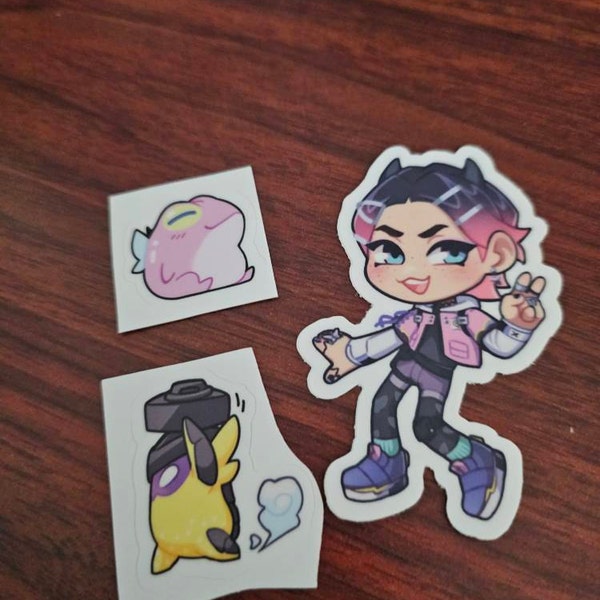 Reyna Dizzy Matte Sticker - Etsy