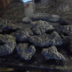 Aquarium Rock Pillar Twisted Lava Set Natural Renewable 6 | Etsy