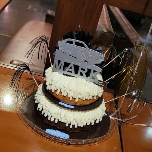 Custom Car Birthday Cake Topper,vintage Car Cake Topper Birthday ...