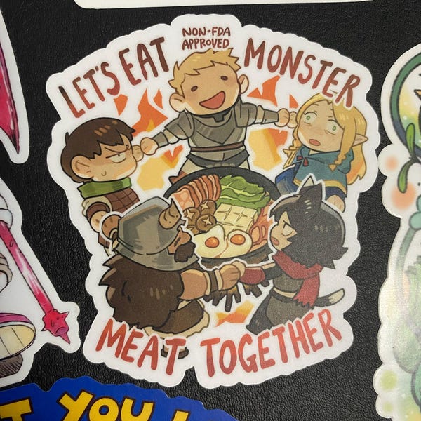 Dungeon Meshi Sticker - Etsy
