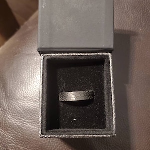 Drag Radial, Carbon Fiber Tread Ring. Drag Racing Wedding Band, Car Guy ...