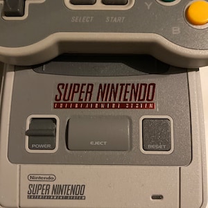 Super Nintendo SNES Label / Aufkleber / Sticker / Badge / Logo - Etsy