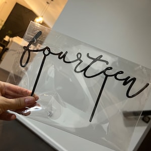 11 Cake Topper Eleven Cake Topper Eleven Birthday - Etsy