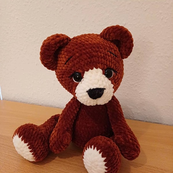 Noah the Bear Crochet Pattern - Etsy
