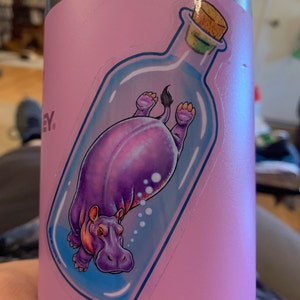 PUNK MANATEE STICKER Waterproof Sticker Vinyl Sticker Manatee Tattoo ...