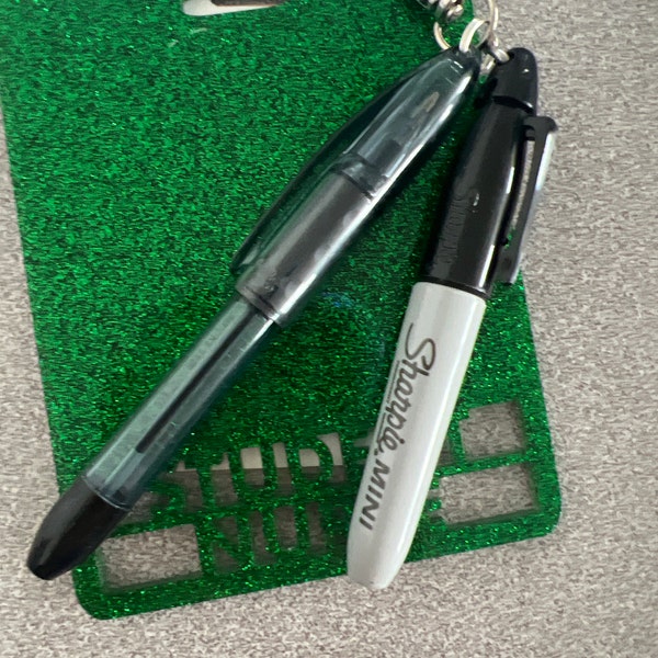 Mini Sharpie for Badge Reel, Nurse Mini Pen Keychain, Badge Reel Mini ...