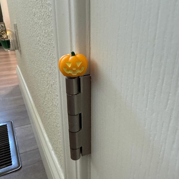 Rabbit Hinge Head, Cute Hinge Decorative Topper, Magnetic Figurine Door ...