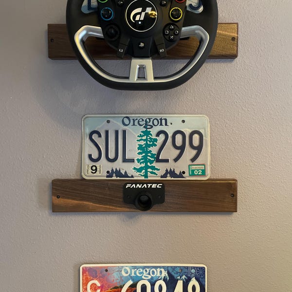 Thrustmaster Racing Wheel Wall Mount Quick Release Wheel Holder Sim ...