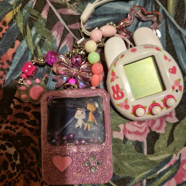 HANDMADE KAWAII Heart Keychains , Y2k , Game Character, 9 Types to ...