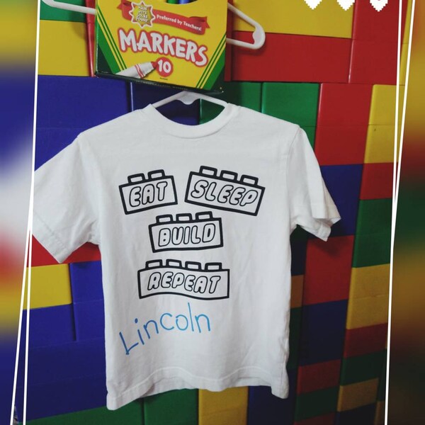 Bricks Eat Sleep Build Repeat SVG | Bricks SVG | Building Blocks Svg ...