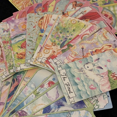 The Portent Tarot Deck, Minimalist Occult Cards Unique Divination Tool ...