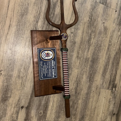 Custom Military Trident, Shellback, Blue Nose, Paddle, Oar, US Navy ...