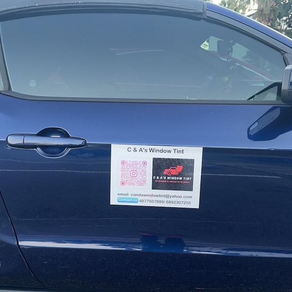 Car Magnets for Business Custom Vehicle Magnets With Your Company Logo ...