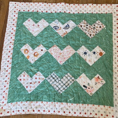 Double Irish Chain Baby Quilt Pattern - Etsy