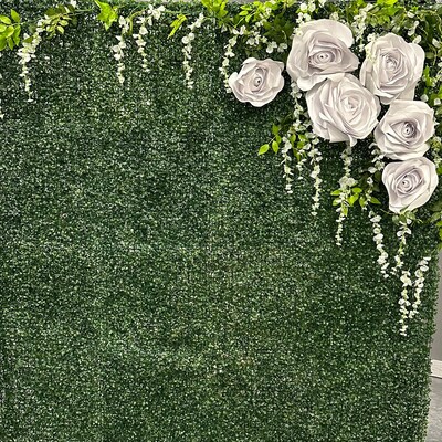 Wedding Backdrop Greenery, Grass Backdrop Wall, Grass Panels, Grass ...