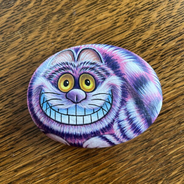 Small Fish Painted Pebble! Hand Painted With Acrylics and Finished With ...