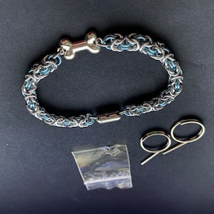 TUTORIAL DNA Double Helix Inverted Spiral Chainmaille Intermediate ...