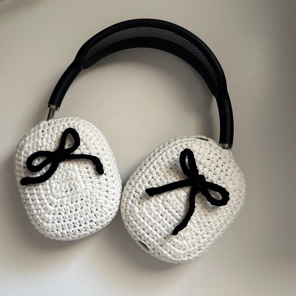 Checkboard Granny Square Airpods Max Headphone Covers | Crochet Airpods ...