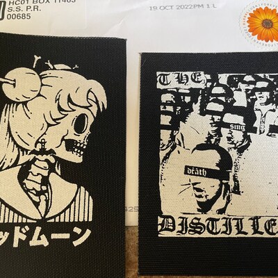 Distillers, Punk, Patches, Patch, Sew on Patch, Punk Accessories, Punk ...