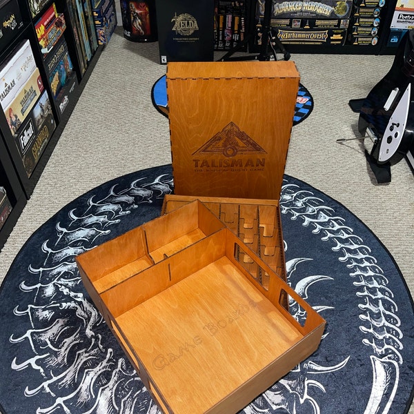 Talisman Complete Game + All Expansion Mass Storage Solution Organizer ...