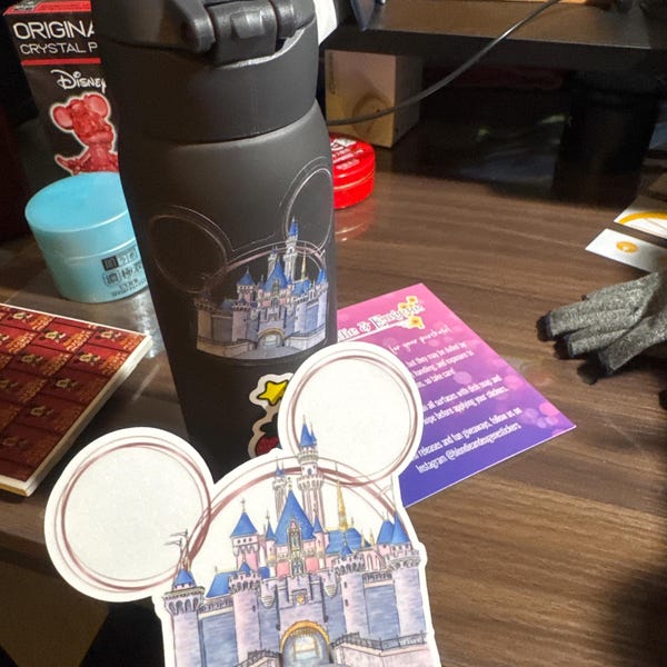 Disney World Magic Kingdom Resort Laptop Sticker Disneyworld Road Sign ...