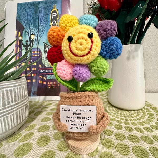 Funny Crochet Chill Pills-emotional Support Pill-chill Pill Fidget ...