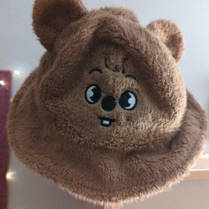 Stray Kids Han Jisung go Quokka Embroidered Hoodie Merch - Etsy