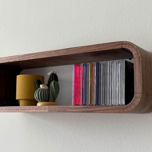 Curved Floating Shelf (mid Century Modern) - Etsy