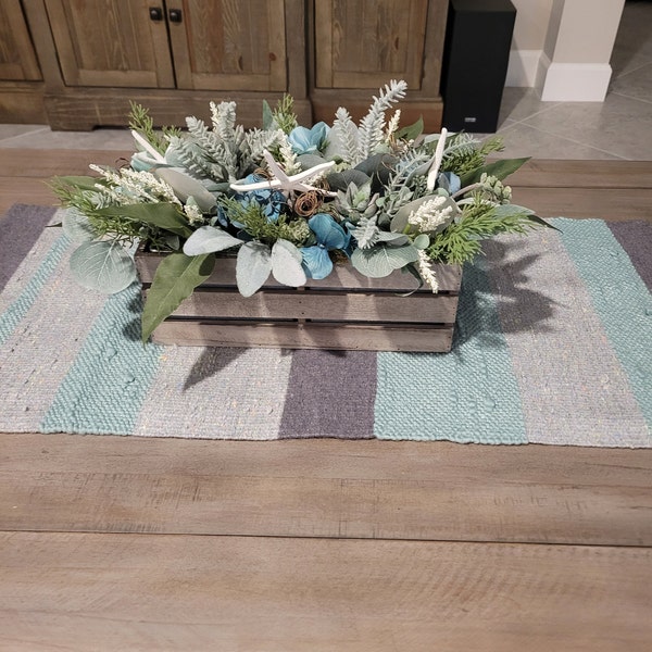 Funky Fun Coastal Centerpiece, Beach Centerpiece, Seashell Table ...