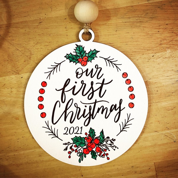 Our First Christmas Svg Bundle | Christmas Svg | Christmas Ornaments ...