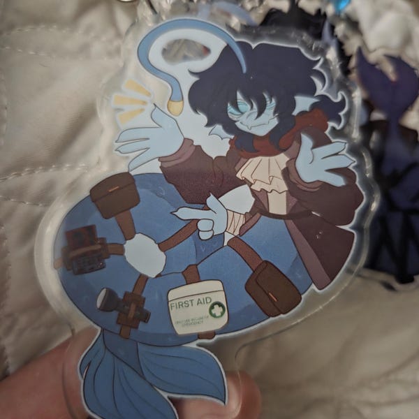 Sebastian Solace - Pressure - Acrylic Keychain - Etsy