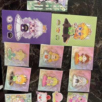 Princess X Poyo boosette Hard Enamel Pin - Etsy