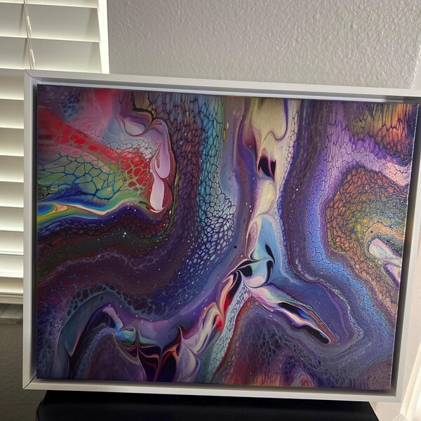 Tangled Clouds Large Original Hand Made Artwork by Molly's Artistry 24 ...