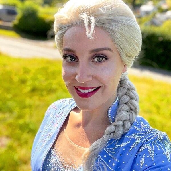 Elsa Frozen 2 Blue Costume, Elsa Blue Cosplay, Frozen 2 Costume Adult ...