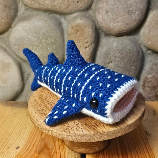 PATTERN: Winston the Whale Shark - Crochet Whale Shark Pattern ...