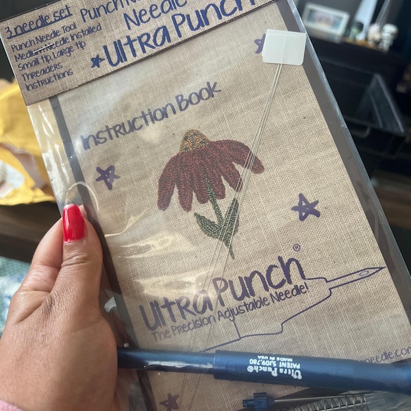 Punch Needle Designs, Calico Kitty Kit, Ultra Punch Needle 3 Piece Set ...