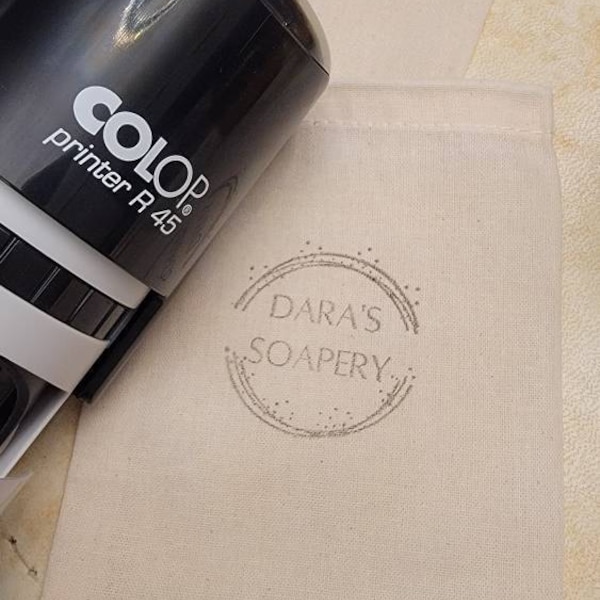 Custom Round Self-inking Stamps - Etsy