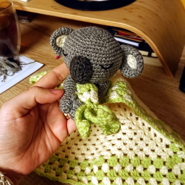 Niko the Koala Lovey Amigurumi Crochet Pattern - Etsy
