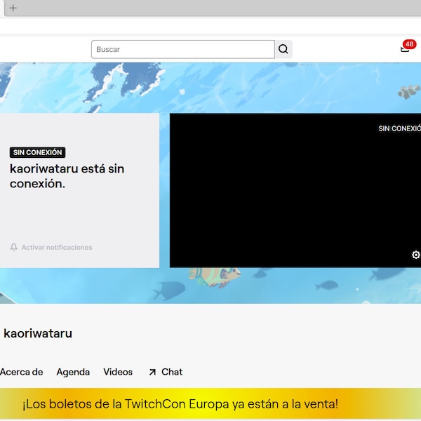 Aquatic Animated Stream Pack for Twitch, Kick, Youtube | Sea Ocean ...