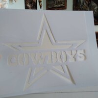 Dallas Cowboys Stencil - Etsy