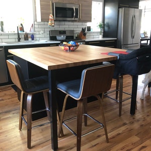 Metal Table Legs Post Style Adjustable Feet Choose your | Etsy